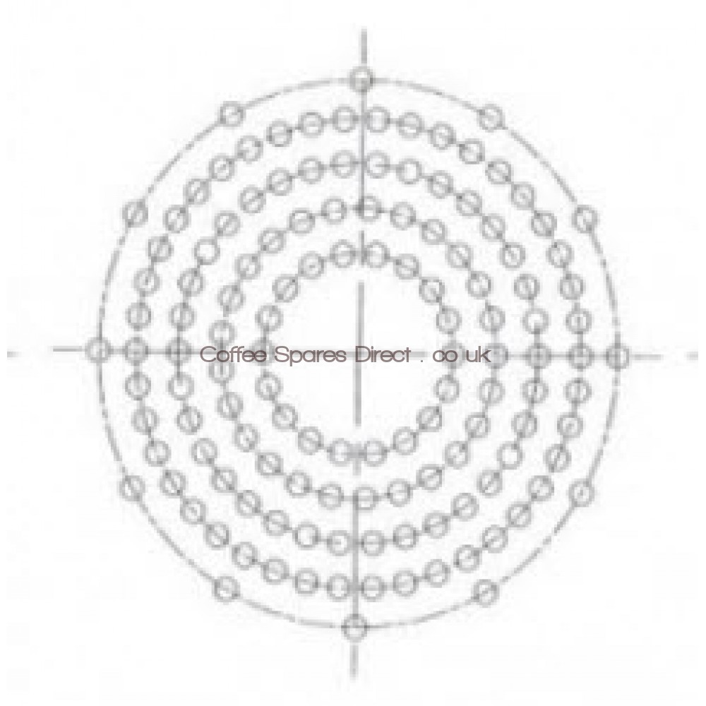 Wega 51.5 MM SHOWER SCREEN