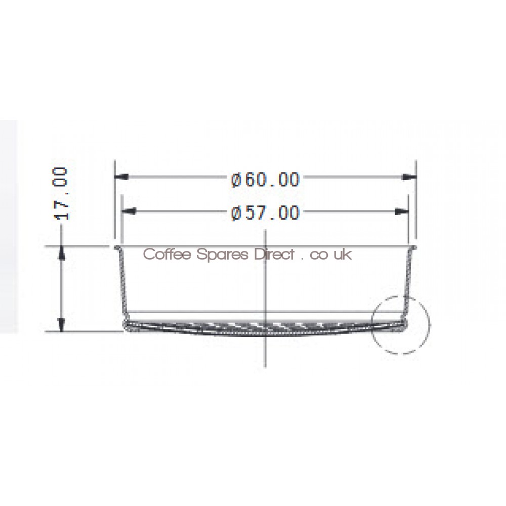 IMS Precision E61 SHOWER SCREEN 60mm