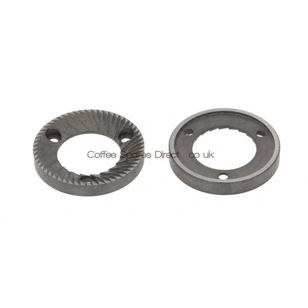 Mazzer Mini Coffee Grinder Burrs Pair - RIGHT ROTATION - FMA00182D