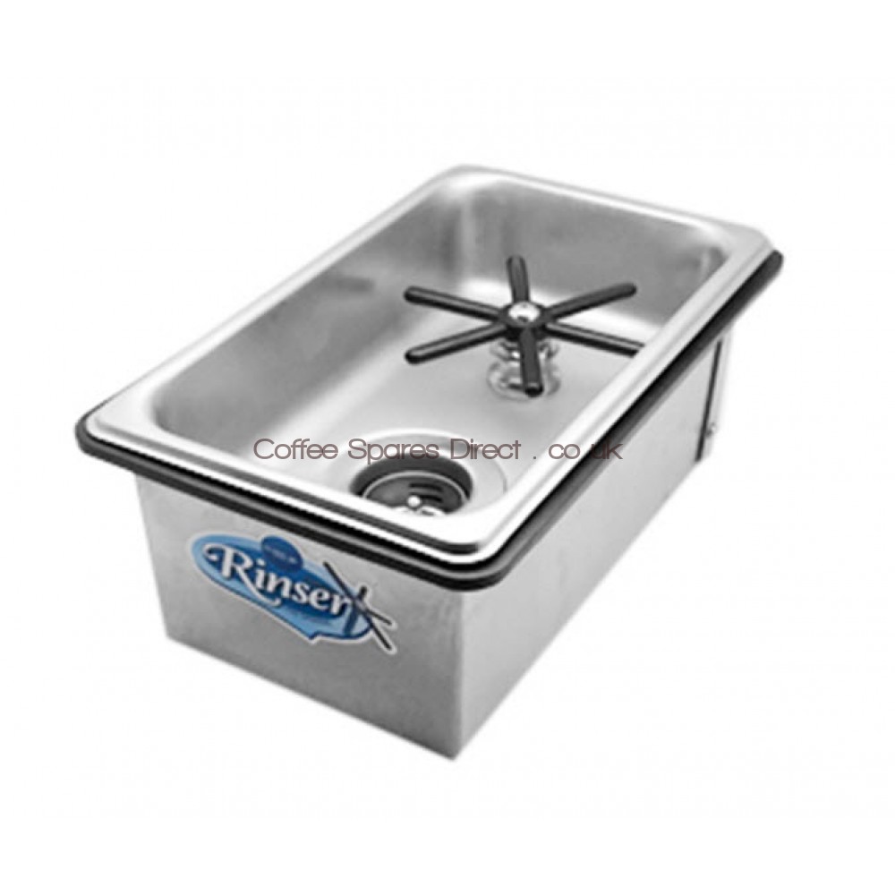 Krome Counter Top Bigger Jug/Glass/Pitcher Rinser 272 x 172mm - C662