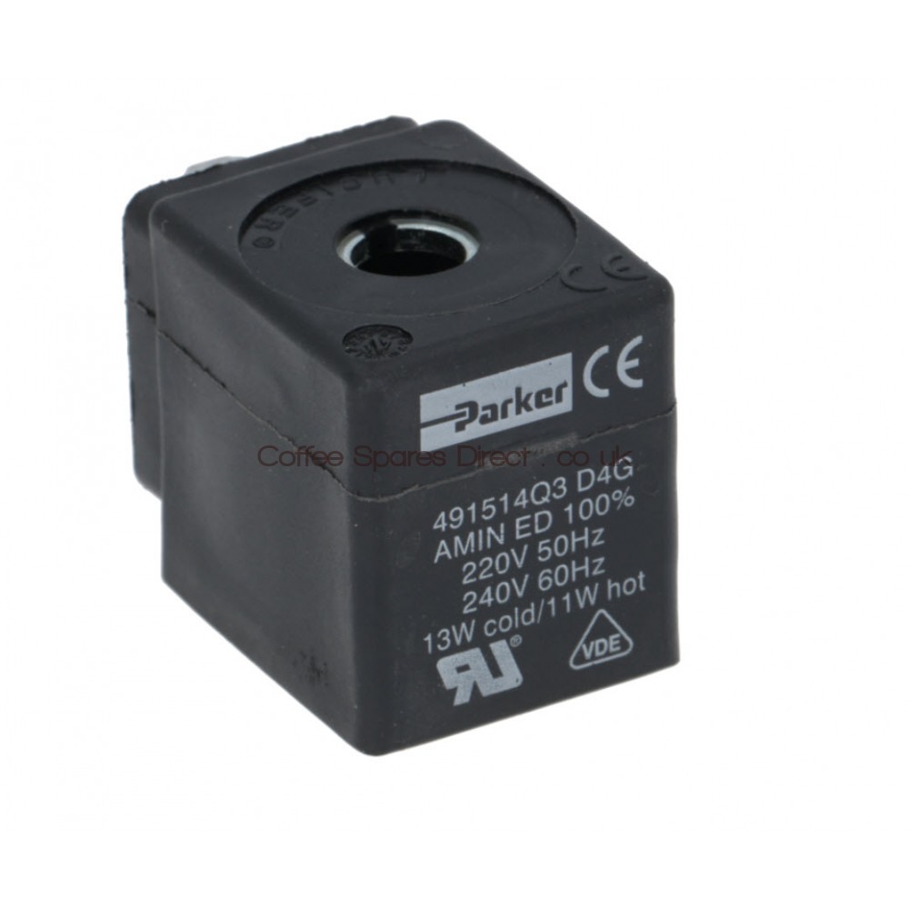 Rocket Solenoid Coil Parker 491514Q3 220 / 240 volts