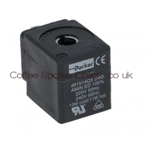 Rocket Solenoid Coil Parker 491514Q3 220 / 240 volts